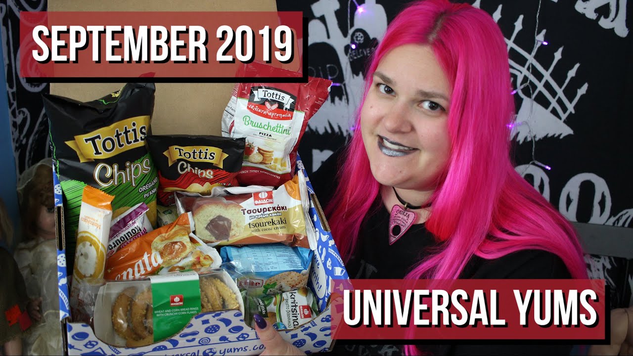 September 2019 Universal Yums Super Yum Box Unboxing And Review Greek