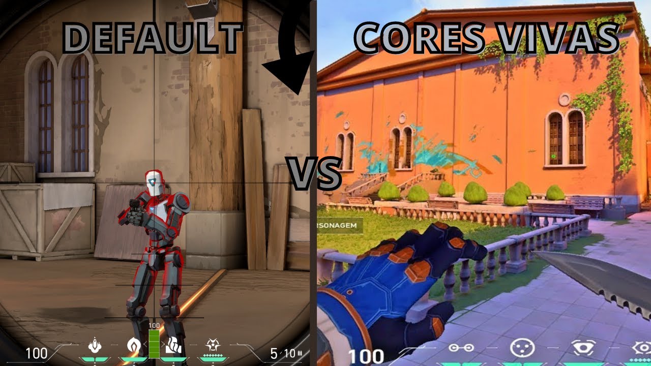 COMO DEIXAR AS CORES MAIS VIVAS NO VALORANT 2021! (MELHOR MÉTODO ...