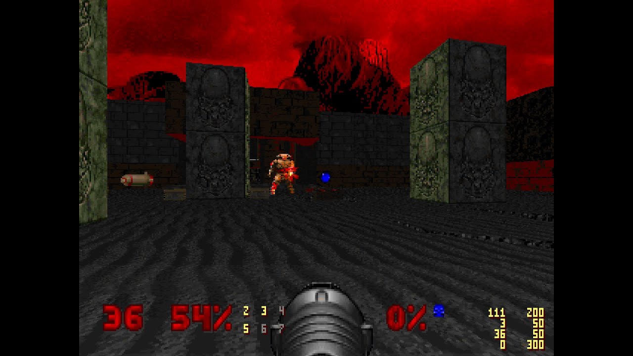 The Ultimate DOOM - New Map - Hell Keep/Warrens remake - UV - First Try ...