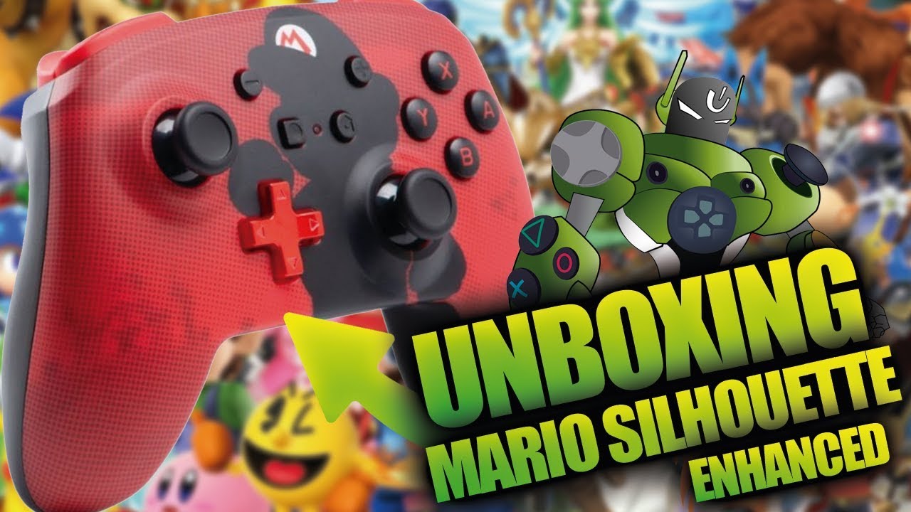 Unboxing Control Nintendo Switch Super Mario Edition - YouTube
