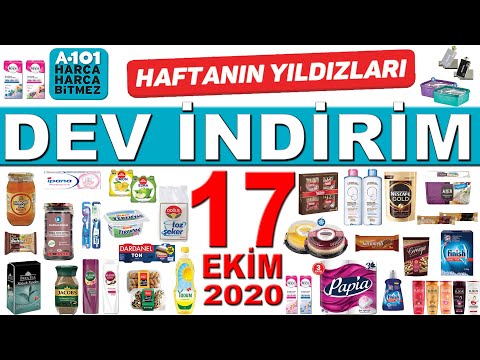 A101 17 EKİM 2020 DEVASA İNDİRİM | A101 BU HAFTA İNDİRİMLERİ | HAFTANIN YILDIZLARI | A101 17 EKİM