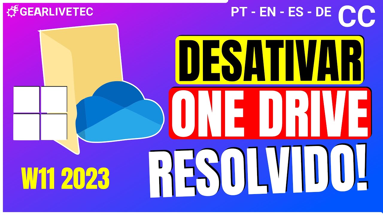 Como Desativar / Desabilitar o Onedrive no Windows 11 - YouTube