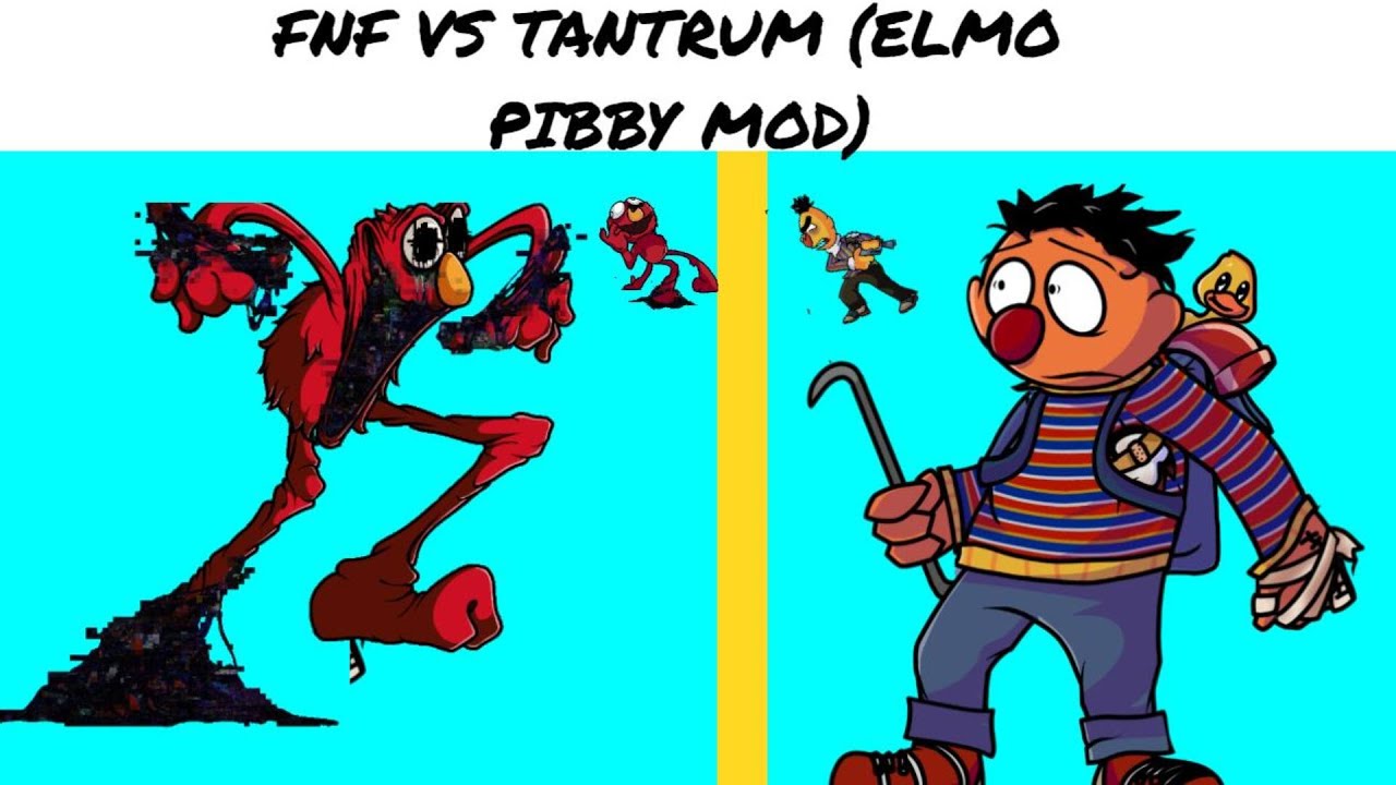 FNF vs Tantrum Mod (Elmo Pibby mod) Song:Tantrum (Gameplay in HD with ...