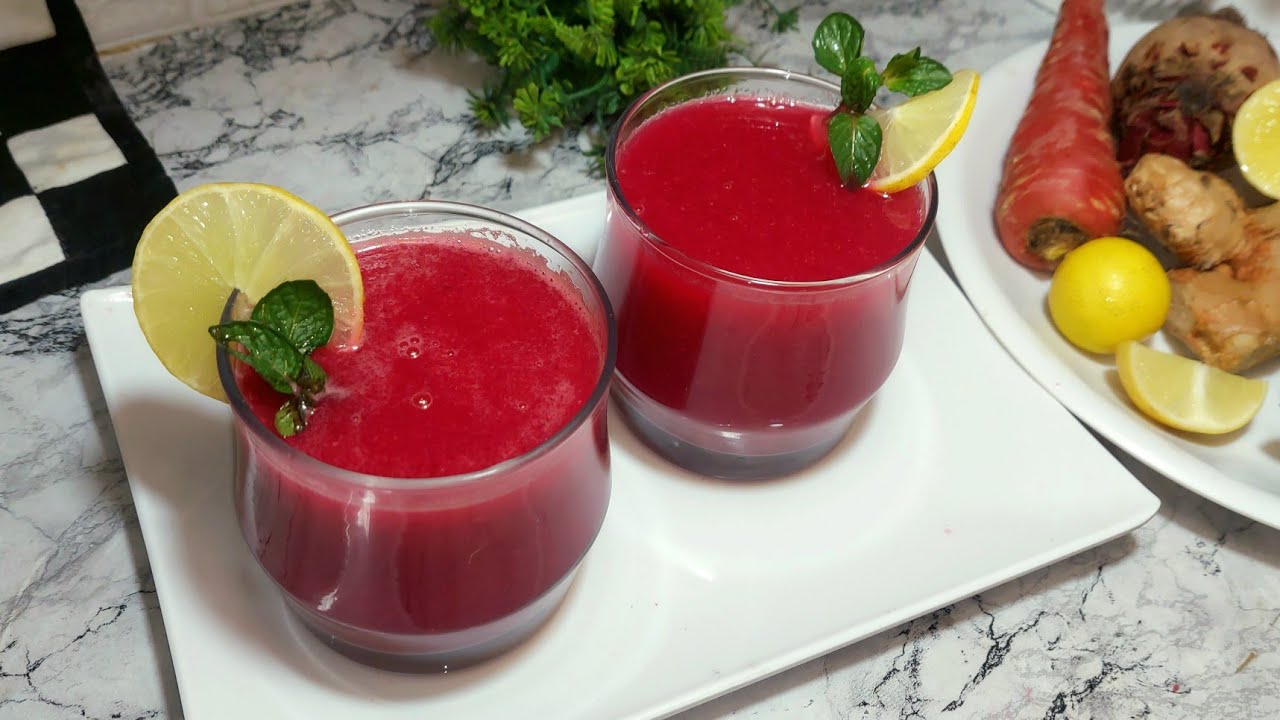 ABC Smoothie |Apple Beetroot Carrot Juice | - YouTube