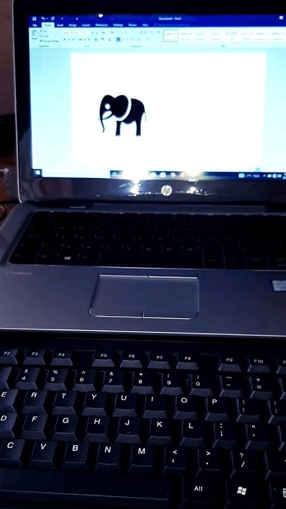 How to create elephant 🐘🐘🐘🥳 in ms in ms word how to make elephant on Ms ...