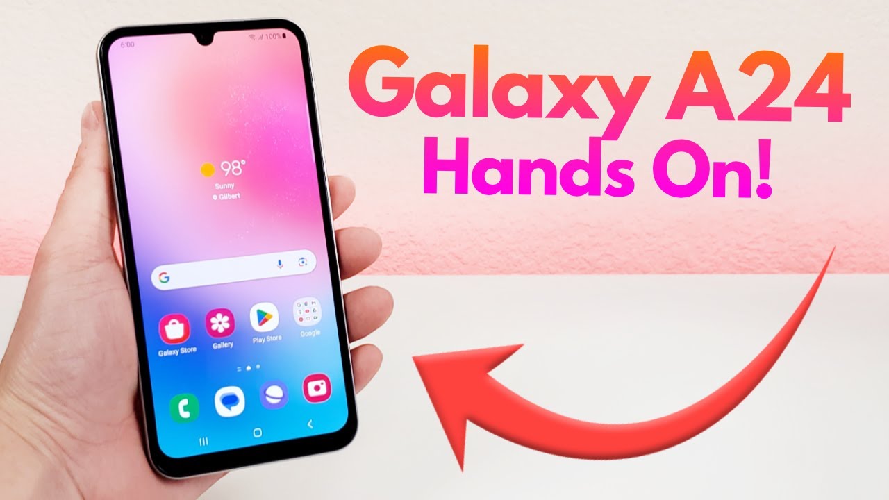 Samsung Galaxy A24 - Hands On & First Impressions! - YouTube