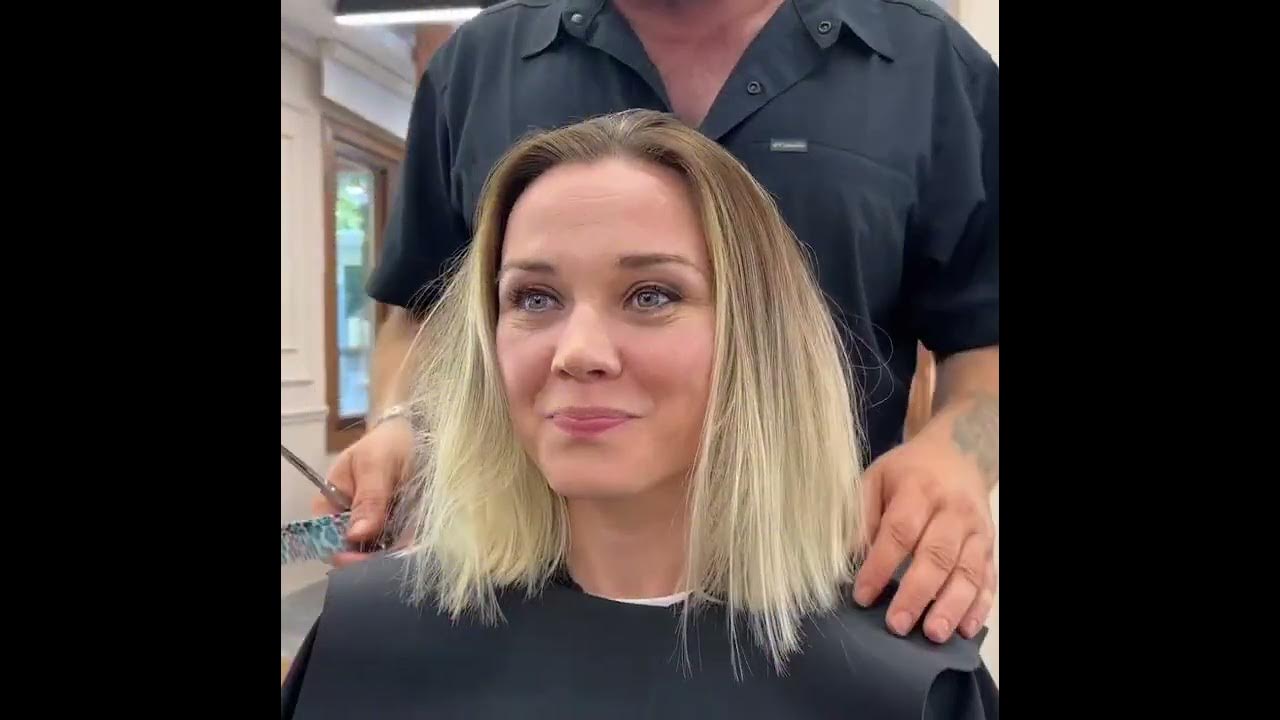 Long Hair Cut Off Extreme Hair Makeover Before And After Youtube