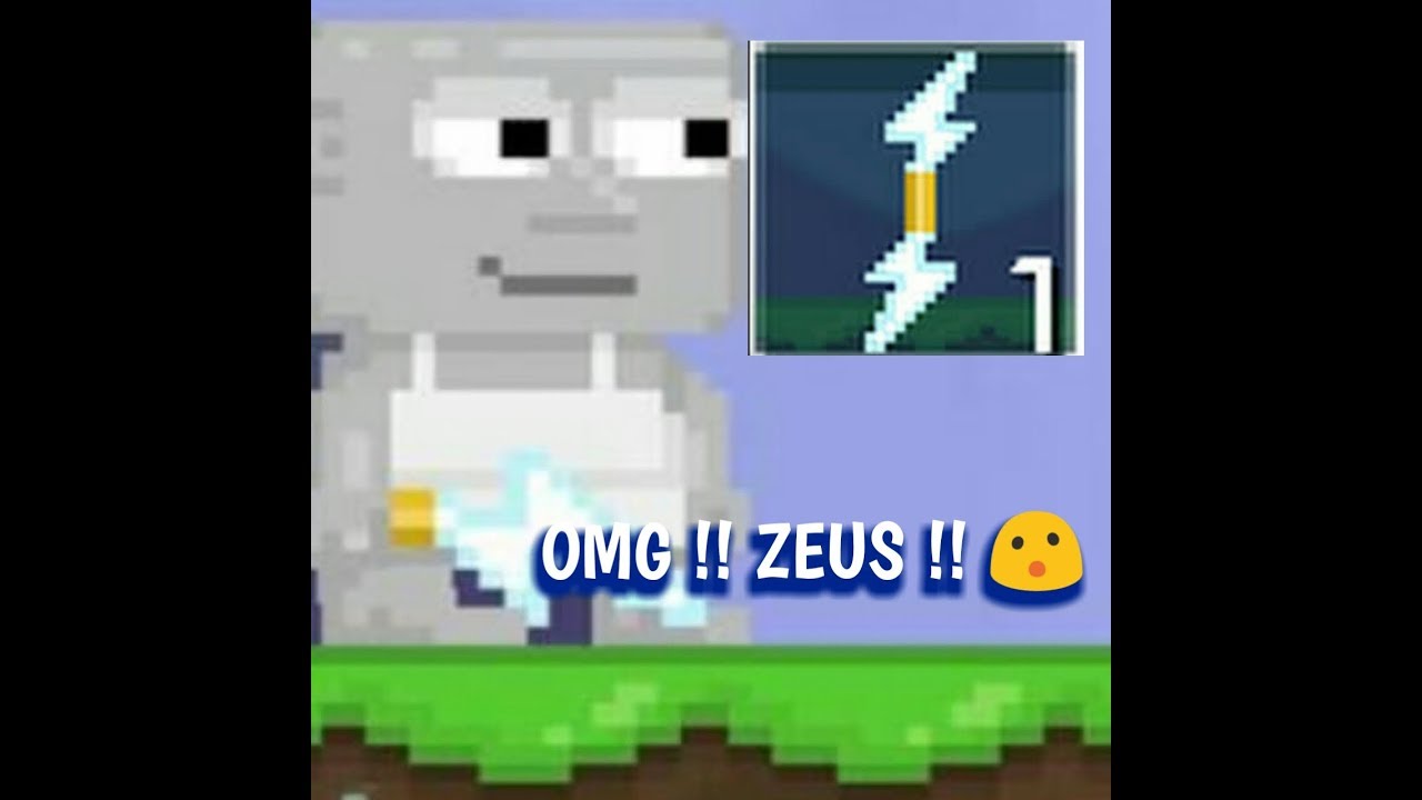 MAKE A ZEUS :3 #GROWTOPIA - YouTube