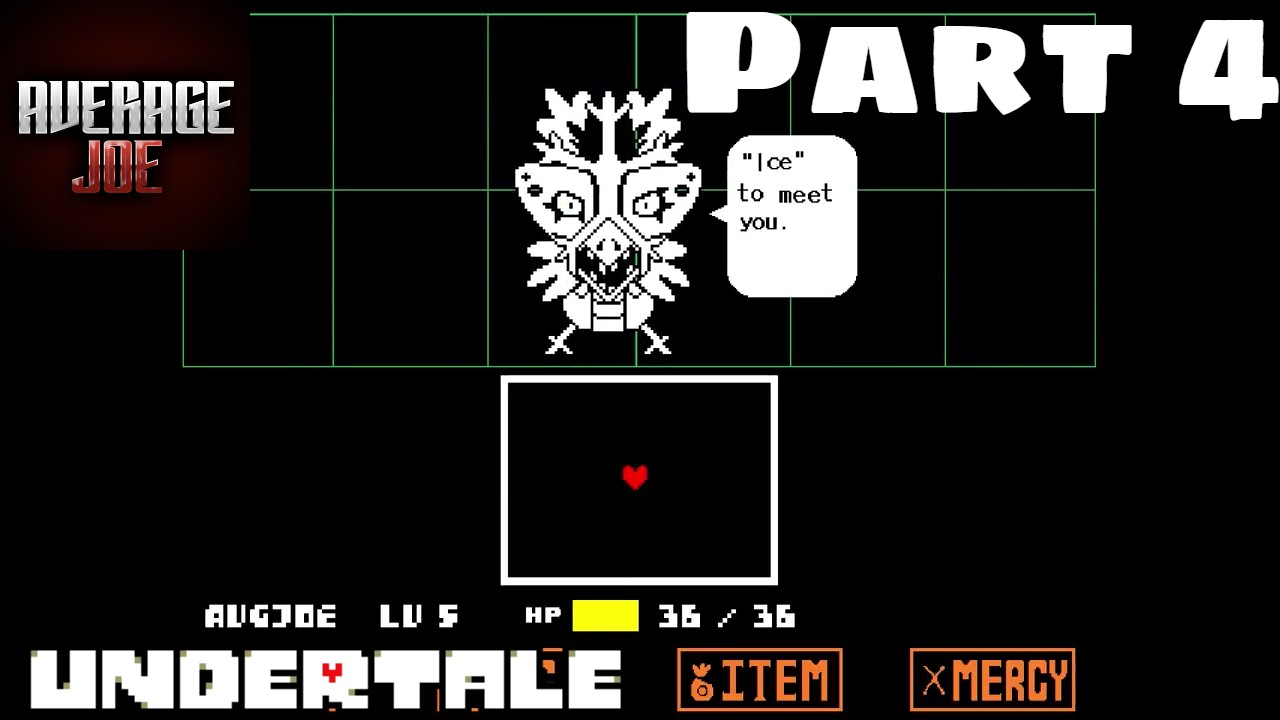 Undertale Walkthrough Gameplay Part 4 | "Ice" to Meet You! - YouTube