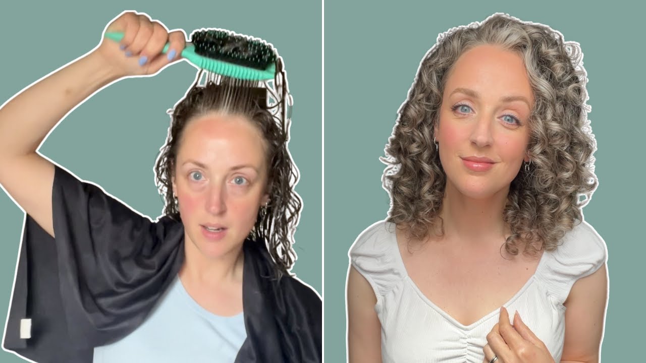 Cheats Guide to Brush Styling Curls - YouTube