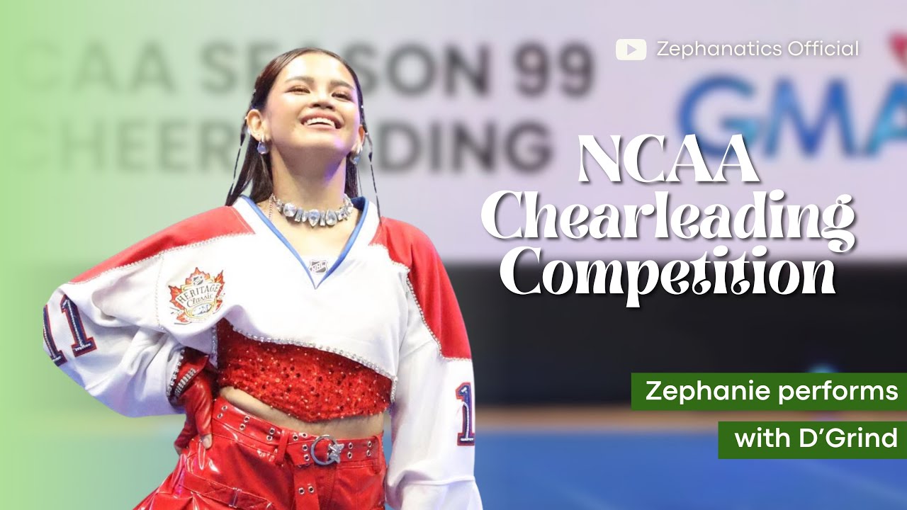 Zephanie on NCAA Cheerleading Competition | FULL PERFORMANCE - YouTube