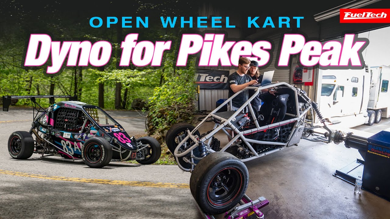 First-Ever Crosskart on our Hub Dyno | Prep for Pikes Peak Hill Climb ...