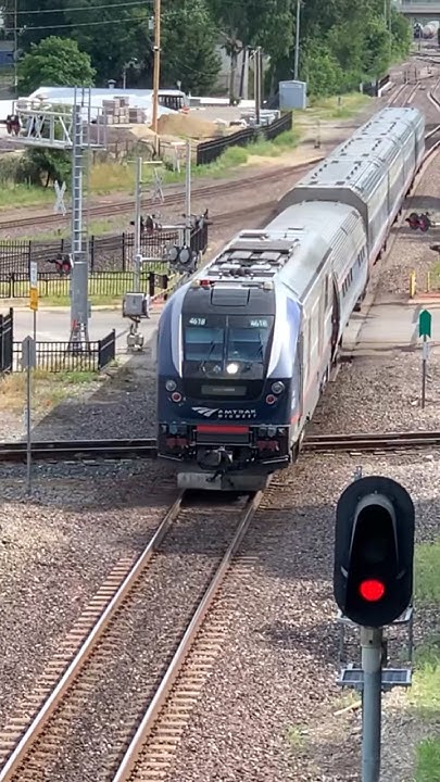 Amtrak Slams The Diamonds! Railroad Diamonds Bloomington Illinois, JawTooth shorts - YouTube