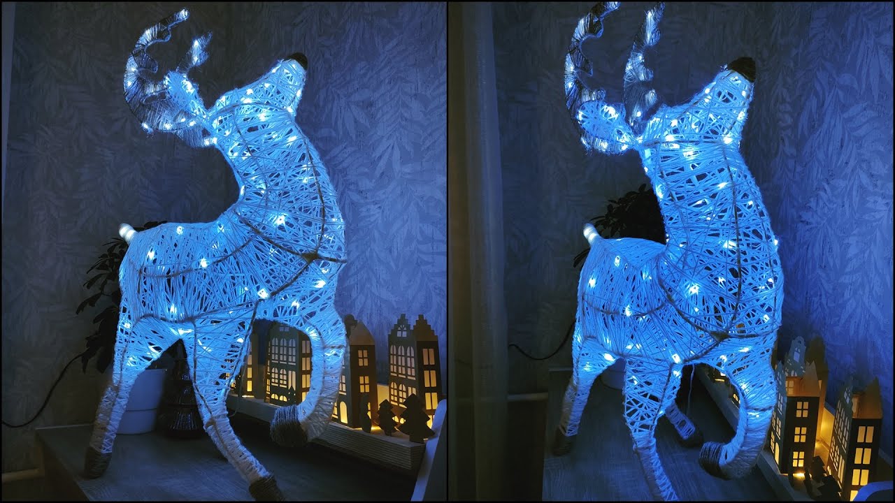 ŚWIĄTECZNY RENIFER Z DRUTU / ChristmasDeer DIY - YouTube