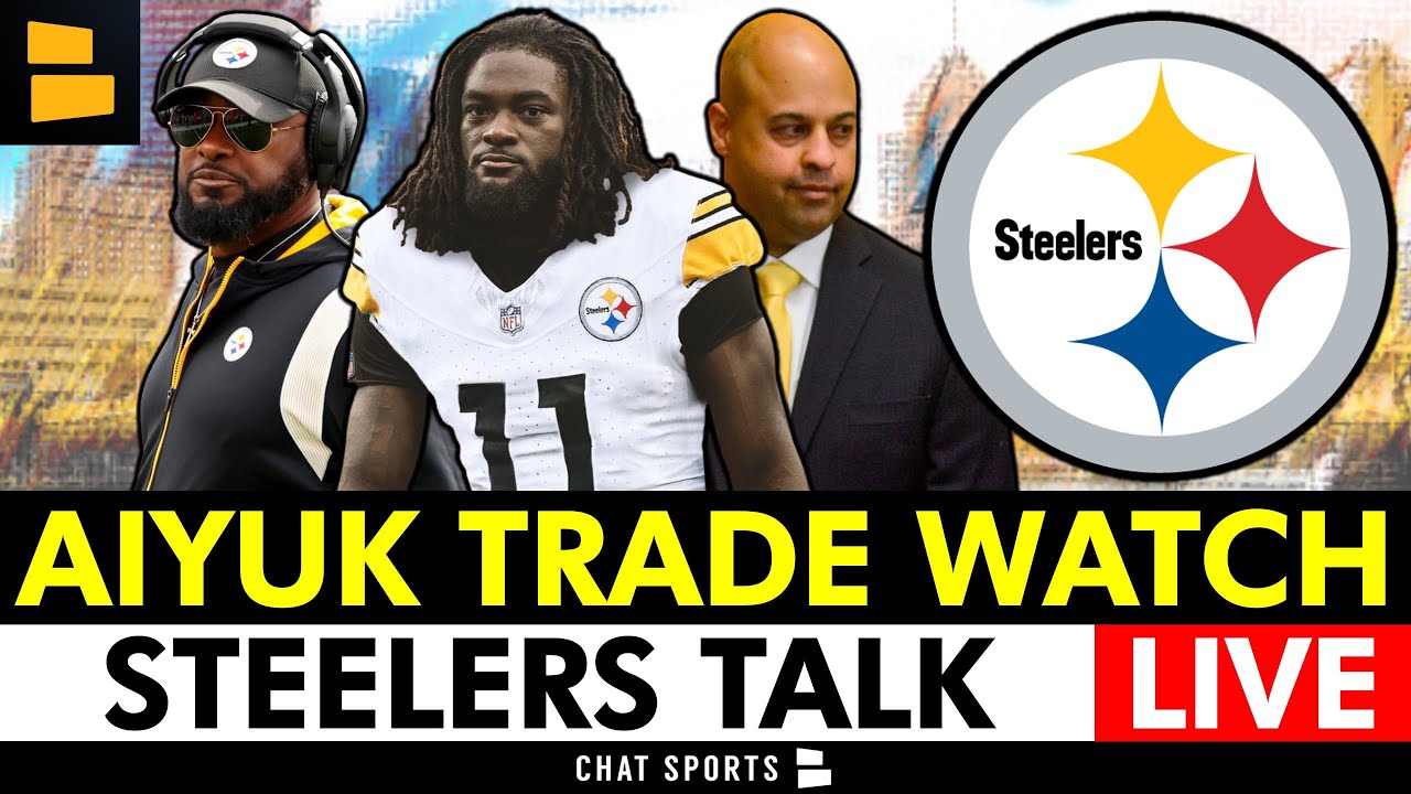 Steelers Talk LIVE: Brandon Aiyuk Trade Watch + SURPRISING Steelers ...
