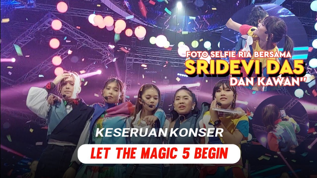 Dibalik layar Keseruan - Konser LET THE MAGIC 5 BEGIN Indosiar - YouTube