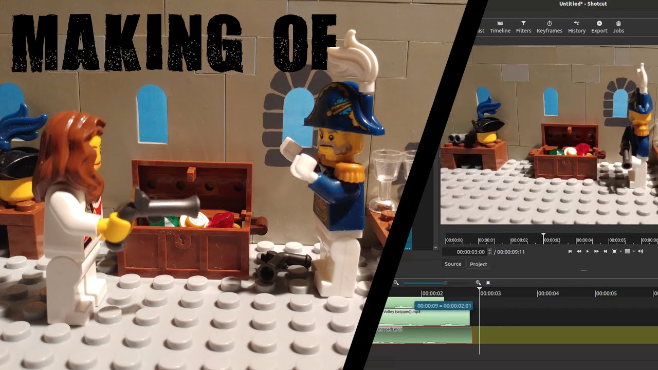 Making Of: The Storming of the Bastille Stop Motion | LEGO French ...
