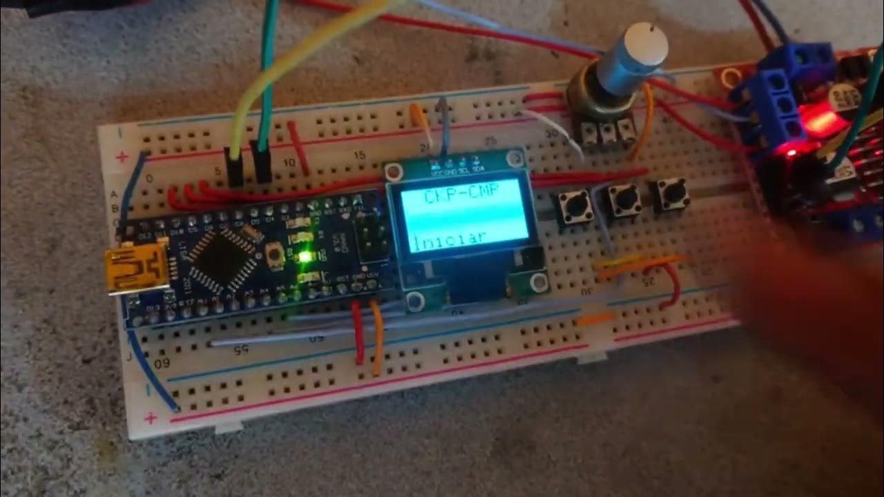 proyecto final arduino + oled - YouTube