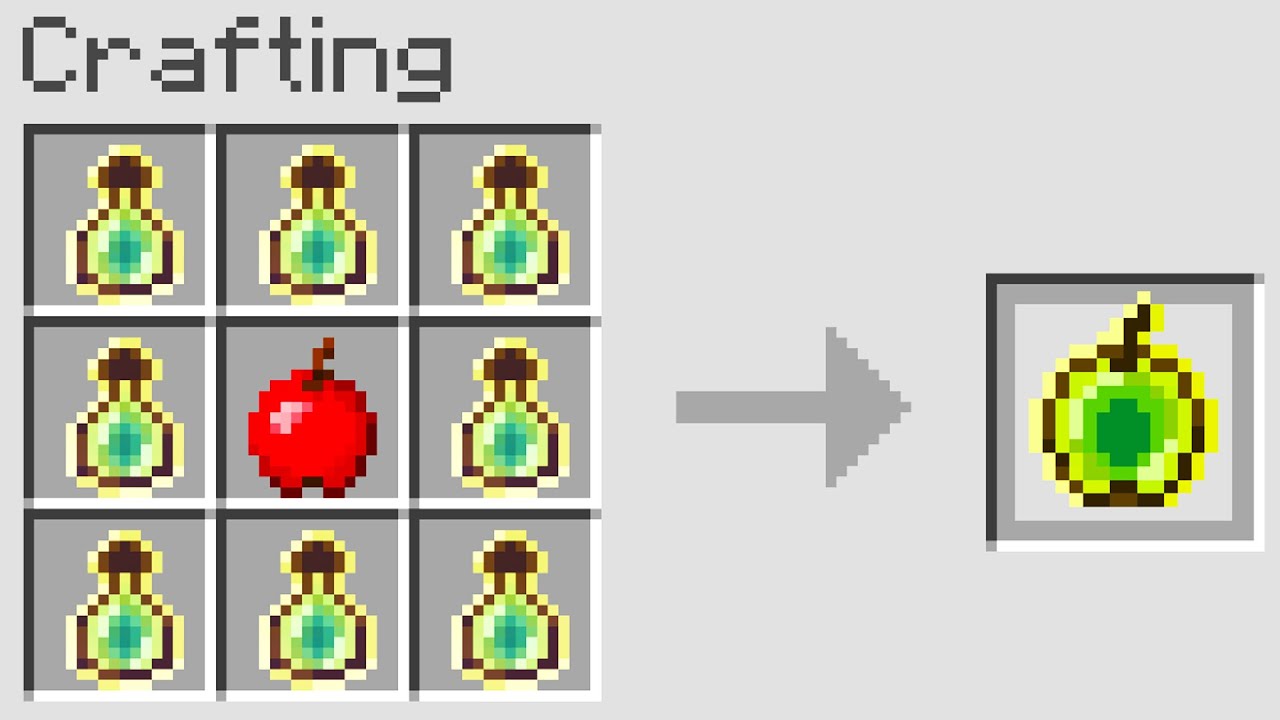 Minecraft UHC but you can craft golden apples from any block.. - YouTube