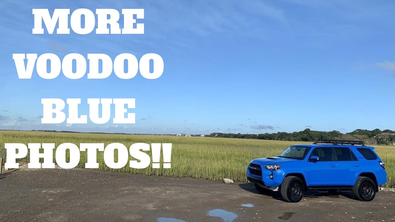 MORE VOODOO BLUE 2019 4RUNNER TRD PRO PICS!! - YouTube
