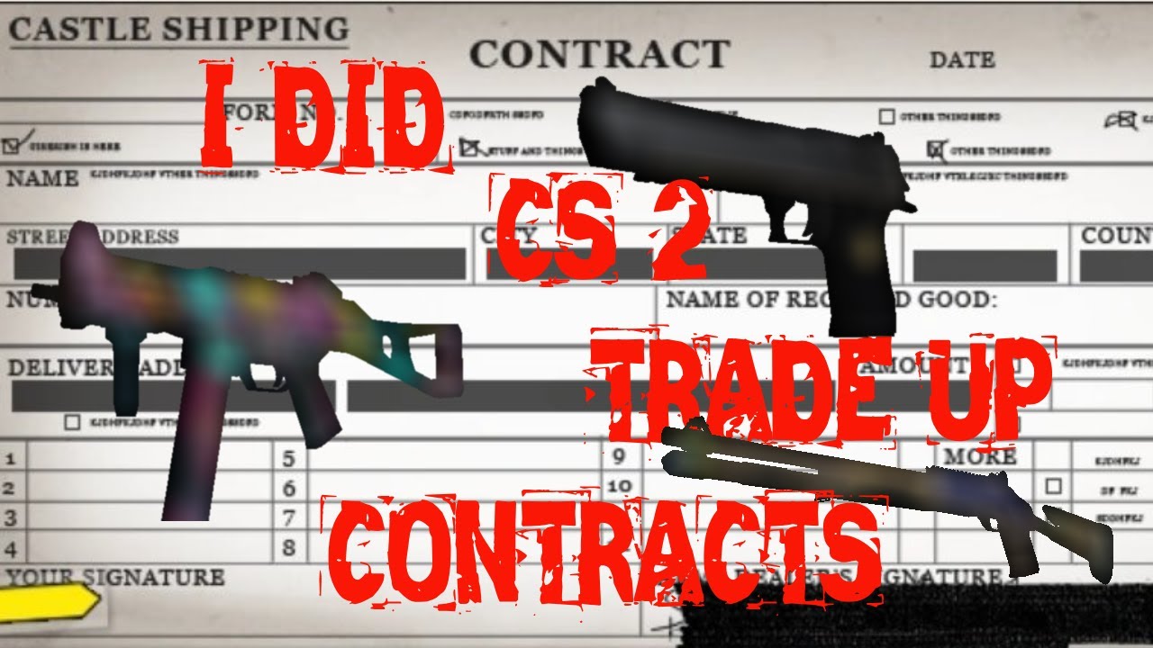 I DID CS2 TRADE UP CONTRACTS - YouTube