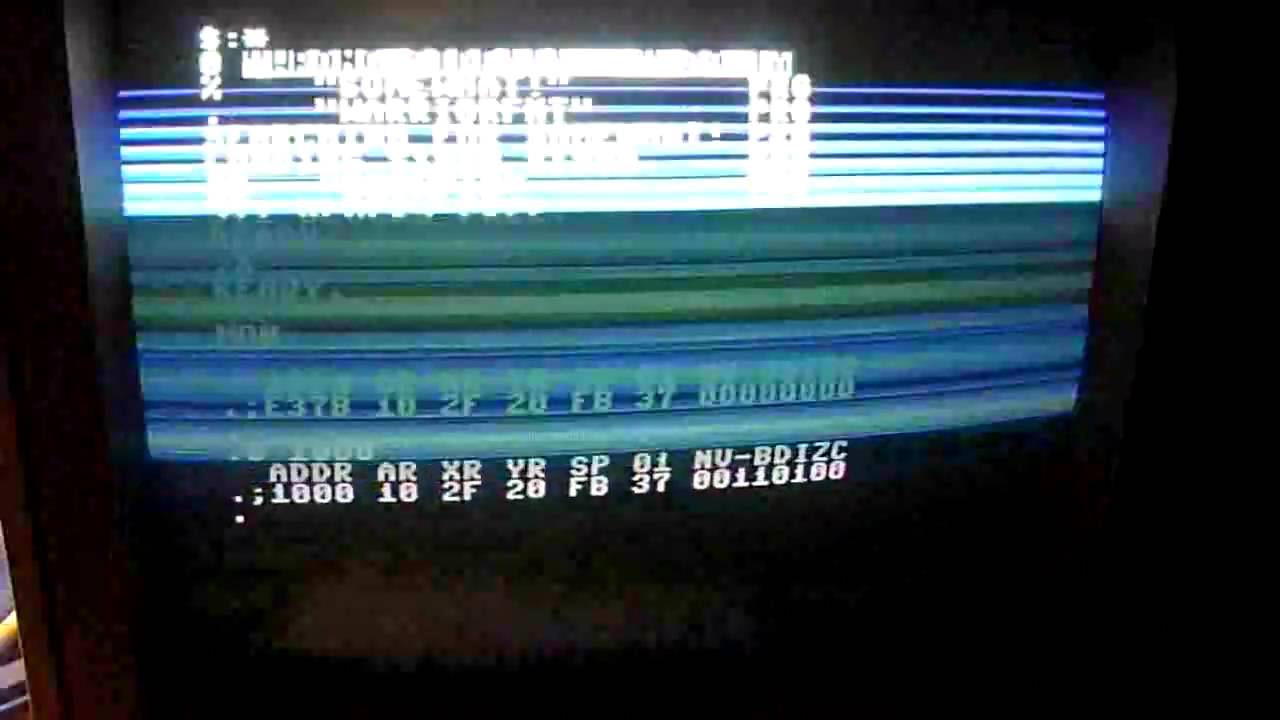 C64 just a basic raster interrupt with some animation. - YouTube