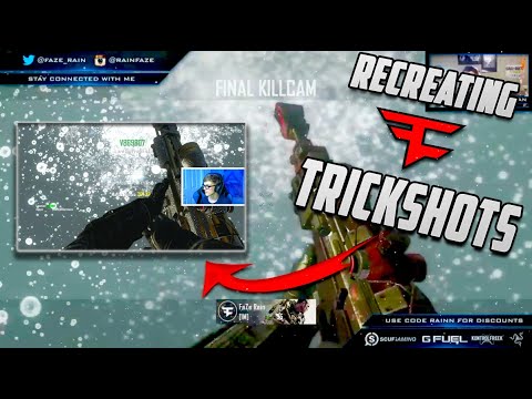 RECREATING THE MOST ICONIC FAZE BO2 TRICKSHOTS! (BO2 Trickshotting ...