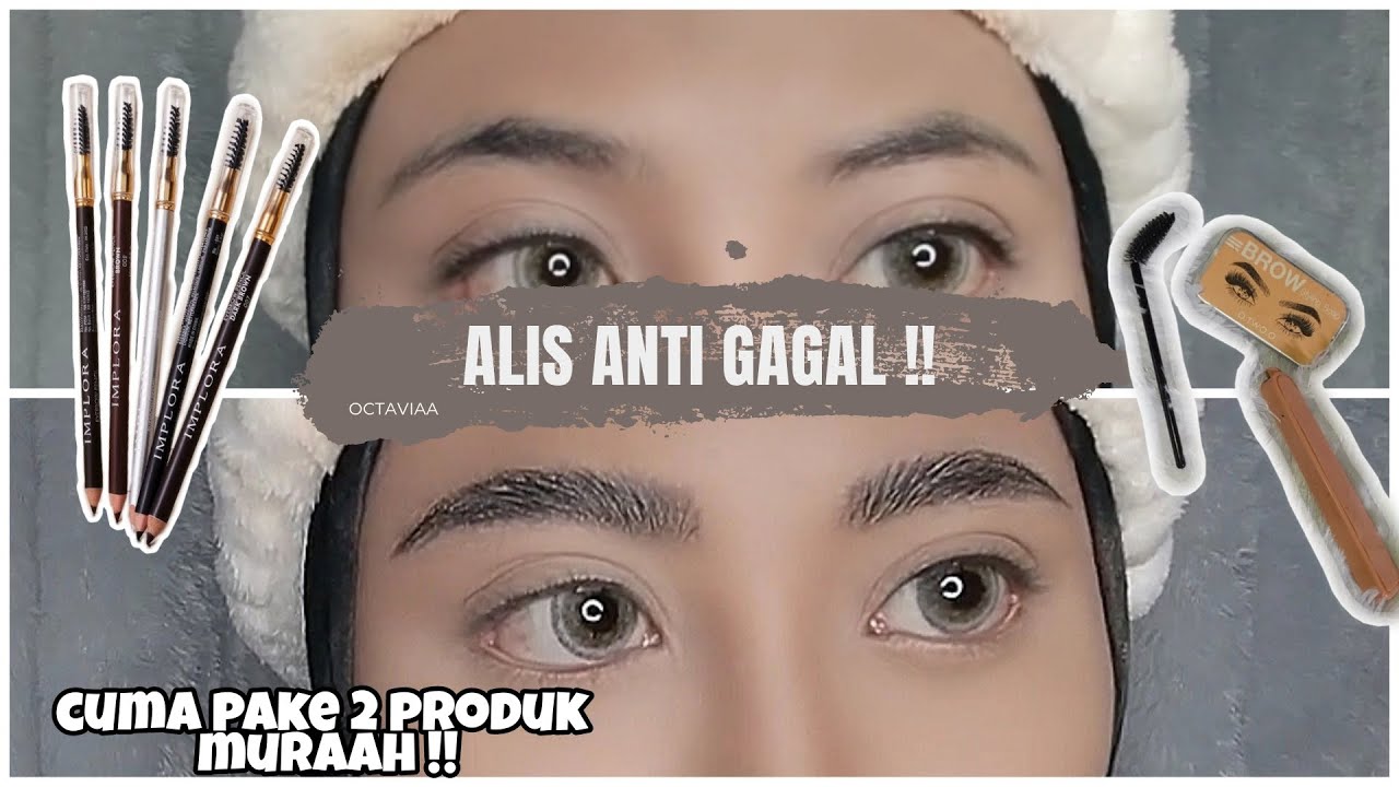 TUTORIAL BIKIN ALIS ANTI GAGAL || ALIS SERAT !! - YouTube