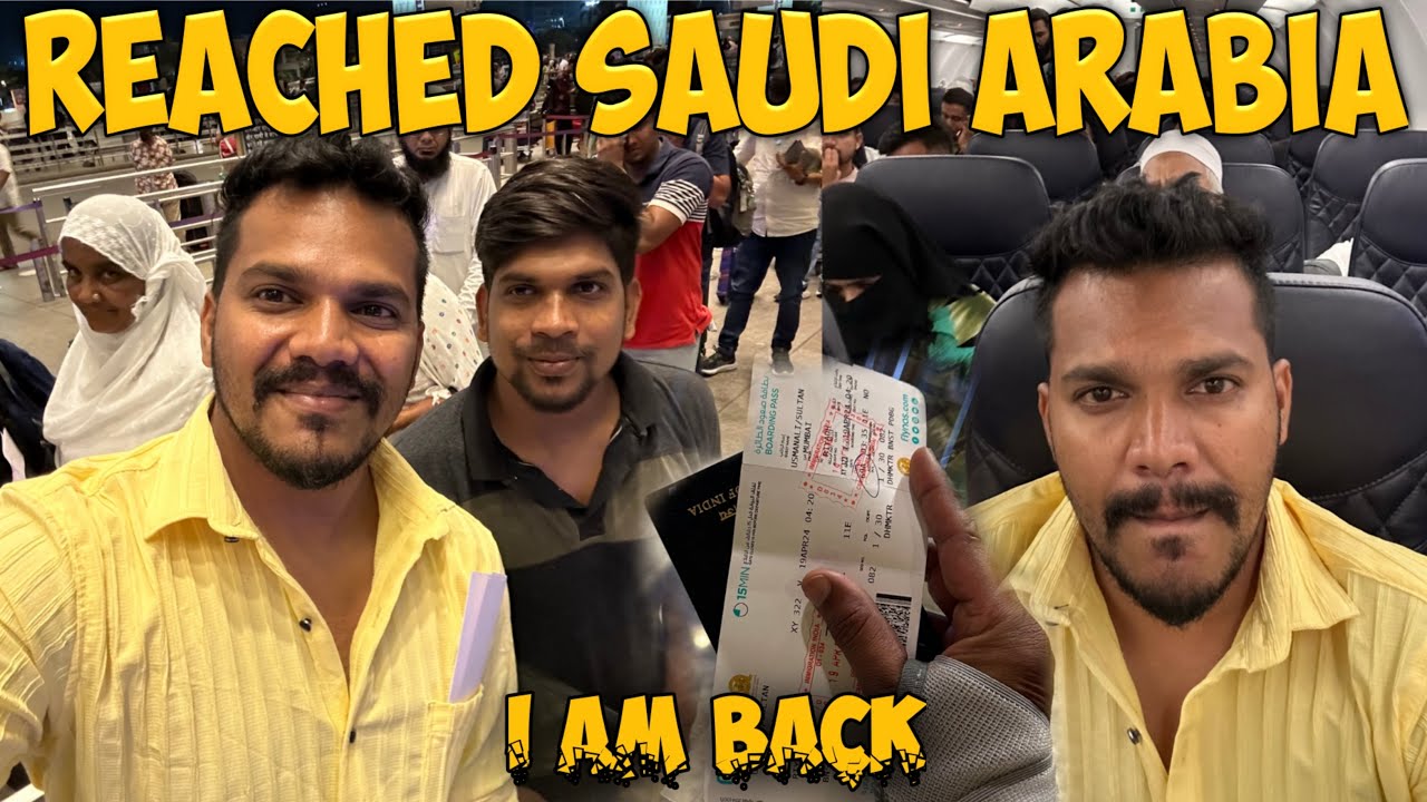 FINALLY IAM BACK TO SAUDI ARABIA🔥 இனி எது நடந்தாலும் பாத்துக்கலாம்😈 # ...