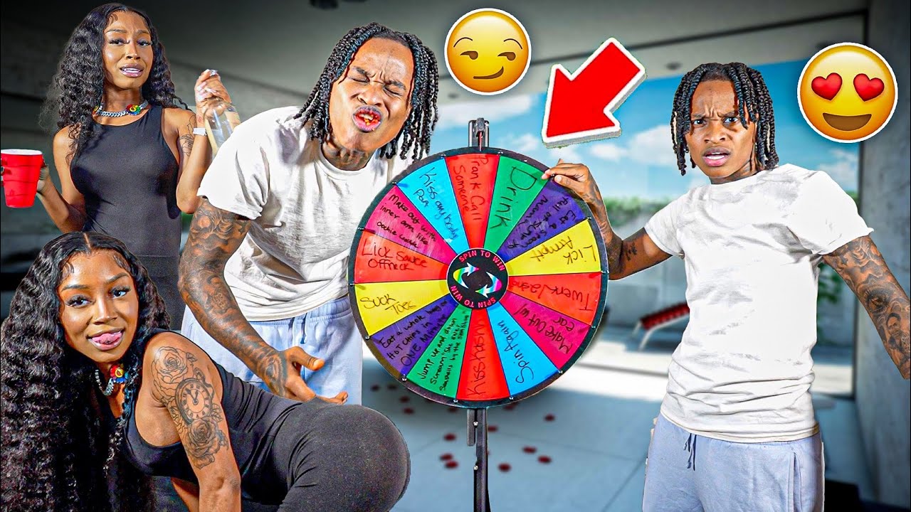 EXTREME SPICY SPIN THE MYSTERY WHEEL (1 Spin = 1 Dare) - YouTube