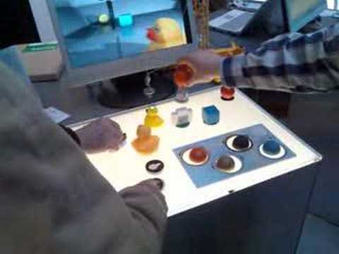 tangible interface - YouTube