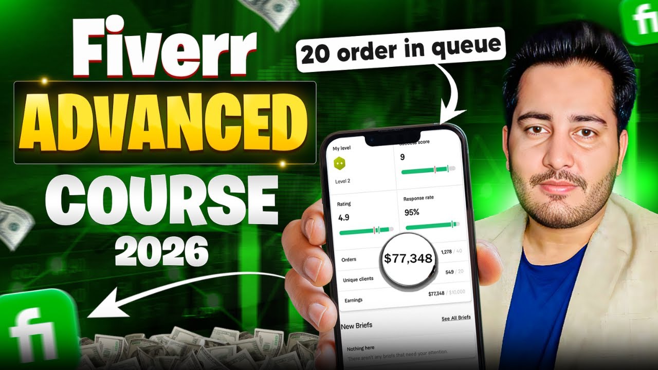 Fiverr Account Creation Step-by-Step | Complete Fiverr Course 2026 for ...