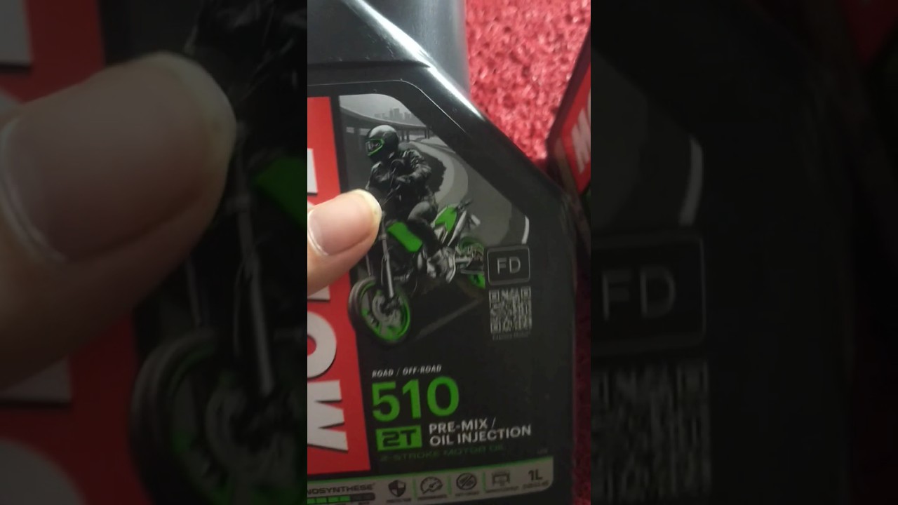 OLI SAMPING MOTUL 100K aja? yg ori bisa scan barcode, segel aman # ...