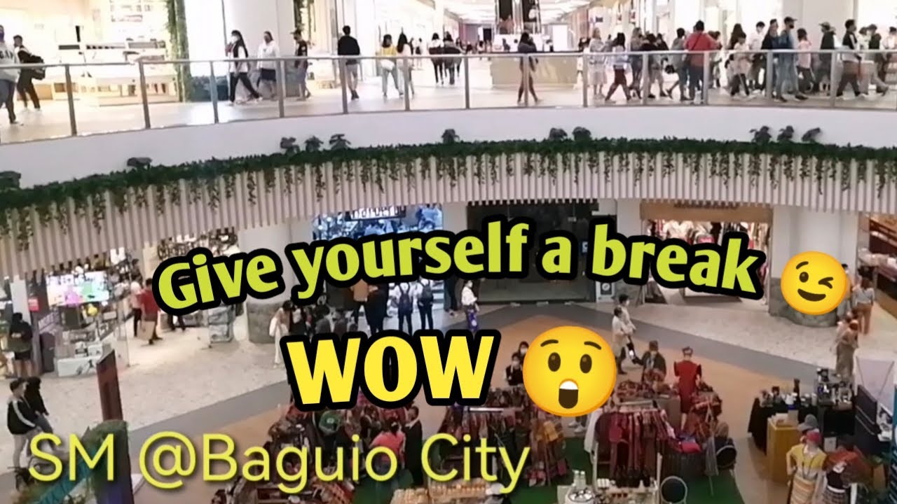 Strolling inside SM, Baguio City - YouTube