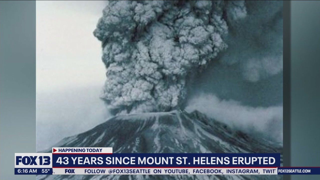 Mount St. Helens erupted 43 years ago - YouTube