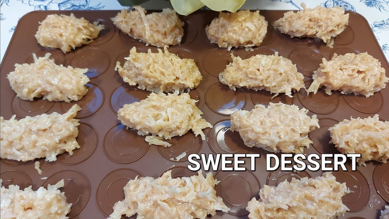 HOW TO MAKE SWEET DESSERT RECIPE | ONLY 4 INGREDIENTS | COCADA - YouTube