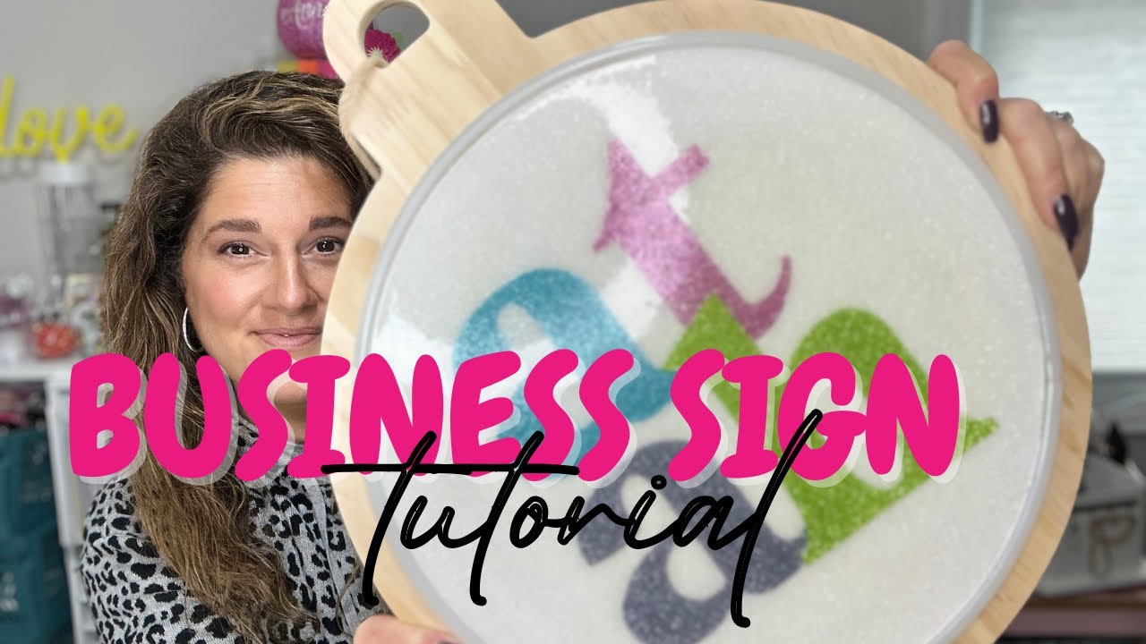 Make Your Own Business Sign - YouTube