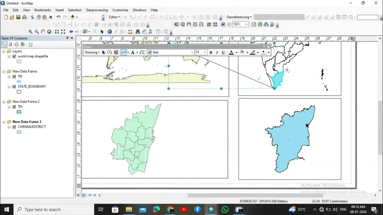 HOW TO CREATE A LOCATION MAP FOR THE STUDY AREA? - YouTube
