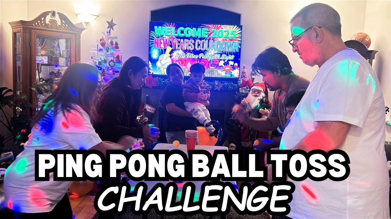 The Ultimate Ping Pong Ball Toss Challenge 2025 - YouTube