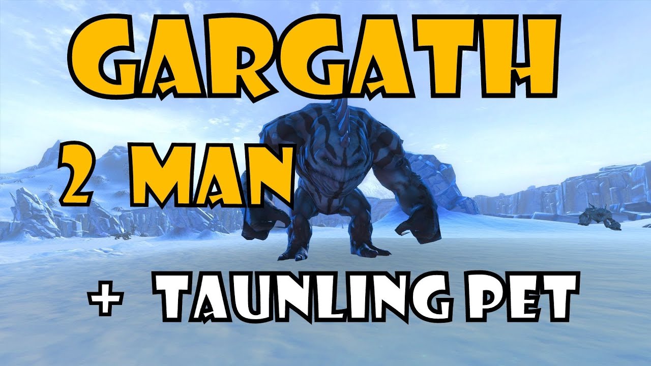 SWTOR - Gargath 2 man (Hoth World Boss) + taunling pet drop - YouTube