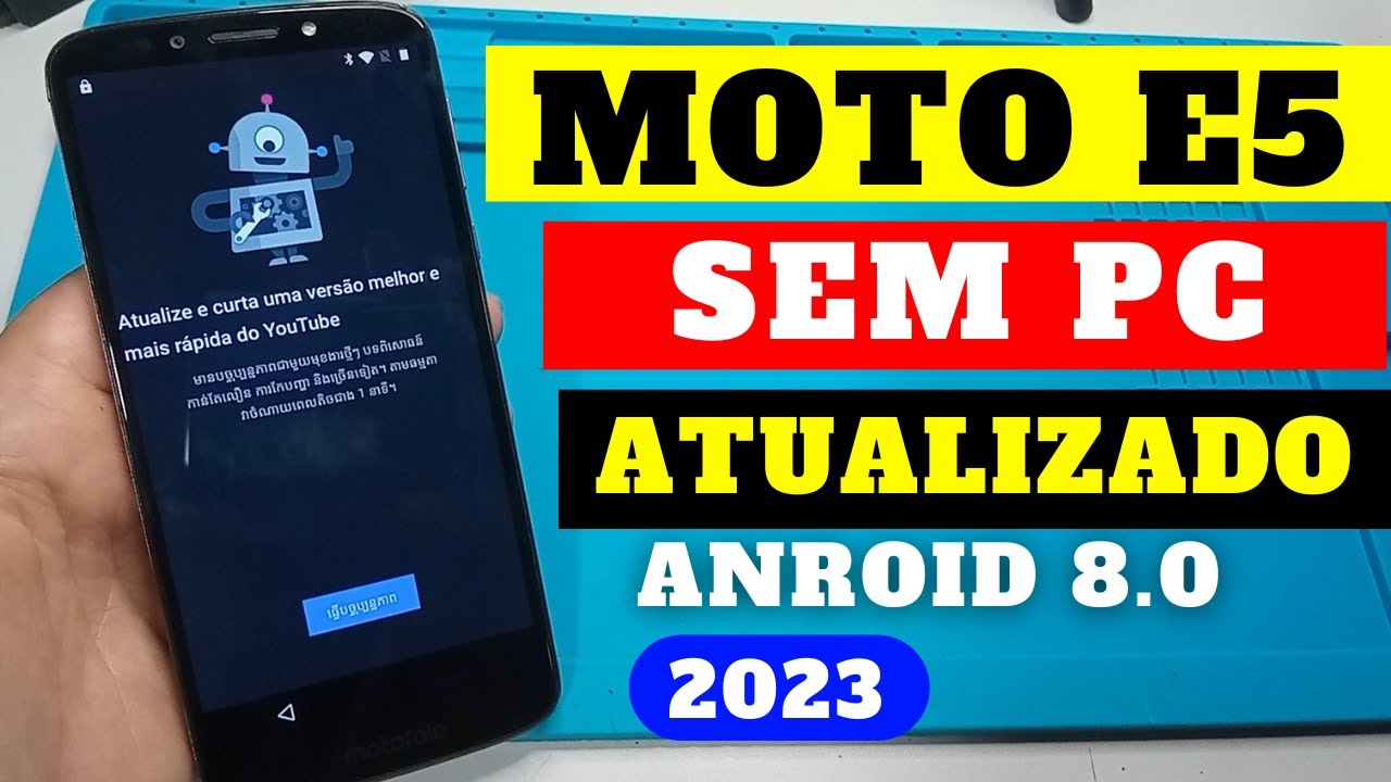 REMOVER CONTA GOOGLE DO MOTO E5 ANDROID 8.0 ATUALIZADO /desbloquear conta google moto e5 - YouTube