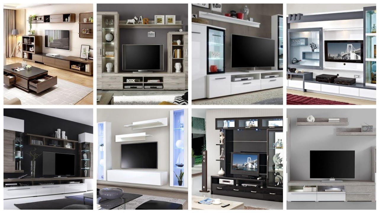 Creative stylish TV/LCD cabinet designs/Wood cabinets for home decor ...
