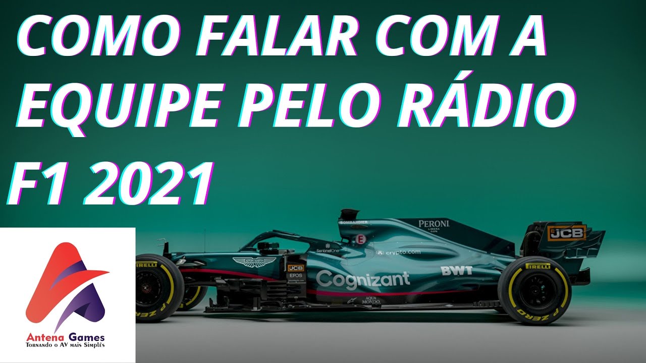 F1 2021, COMO FALAR COM A EQUIPE PELO RÁDIO USANDO O HEADSET. - YouTube