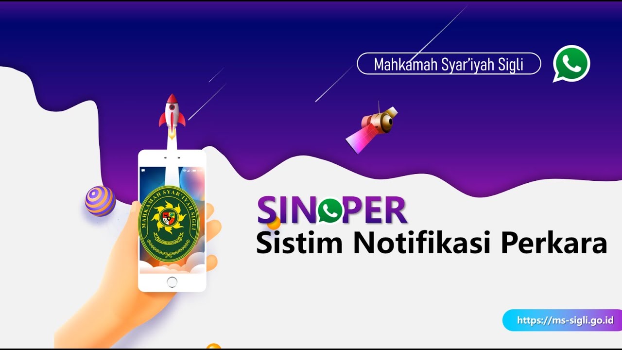 Sistem Notifikasi Perkara (SINOPER) Mahkamah Syar'iyah Sigli - YouTube
