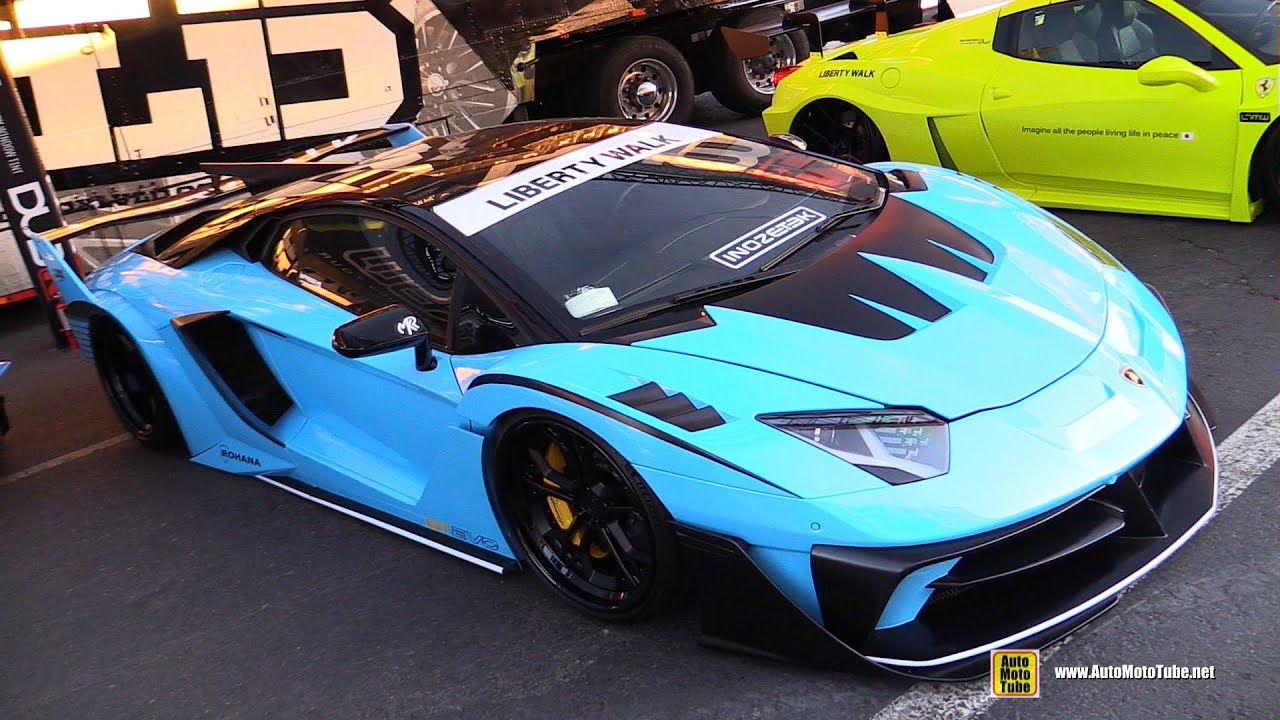 Liberty Walk 2020 Lamborghini Aventador - Walkaround Tour - 2021 SEMA ...