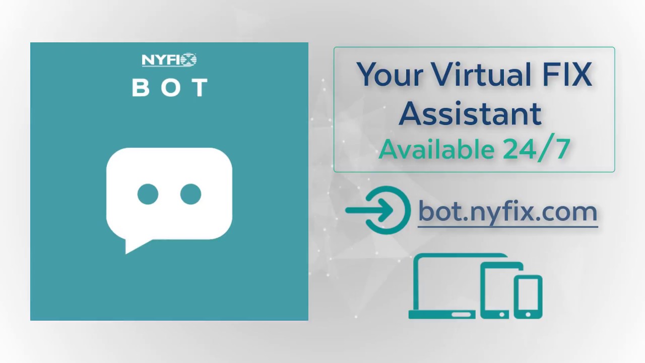 NYFIX BOT - Your Virtual FIX Assistant - YouTube