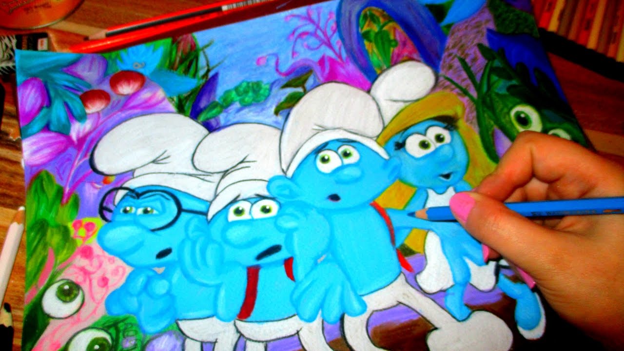 Smurfs Lost Village By BrandonHArtwork On DeviantArt, 57% OFF