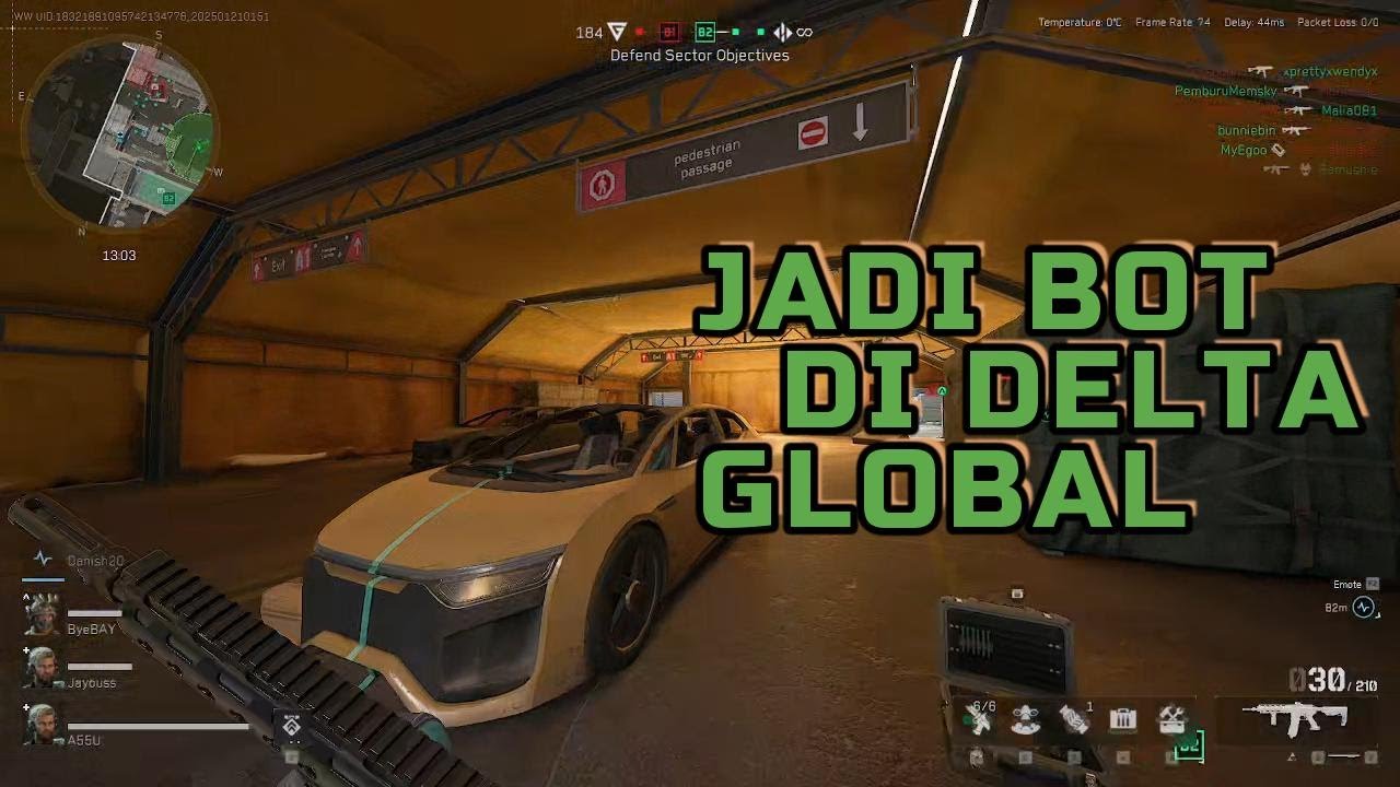JADI BOT DI DELTA FORCE GLOBAL RANK #gameplay - YouTube