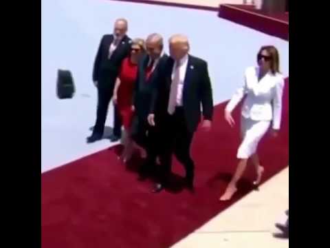 DONALD TRUMP AND MELANIA'S PUBLIC FIGHT - YouTube
