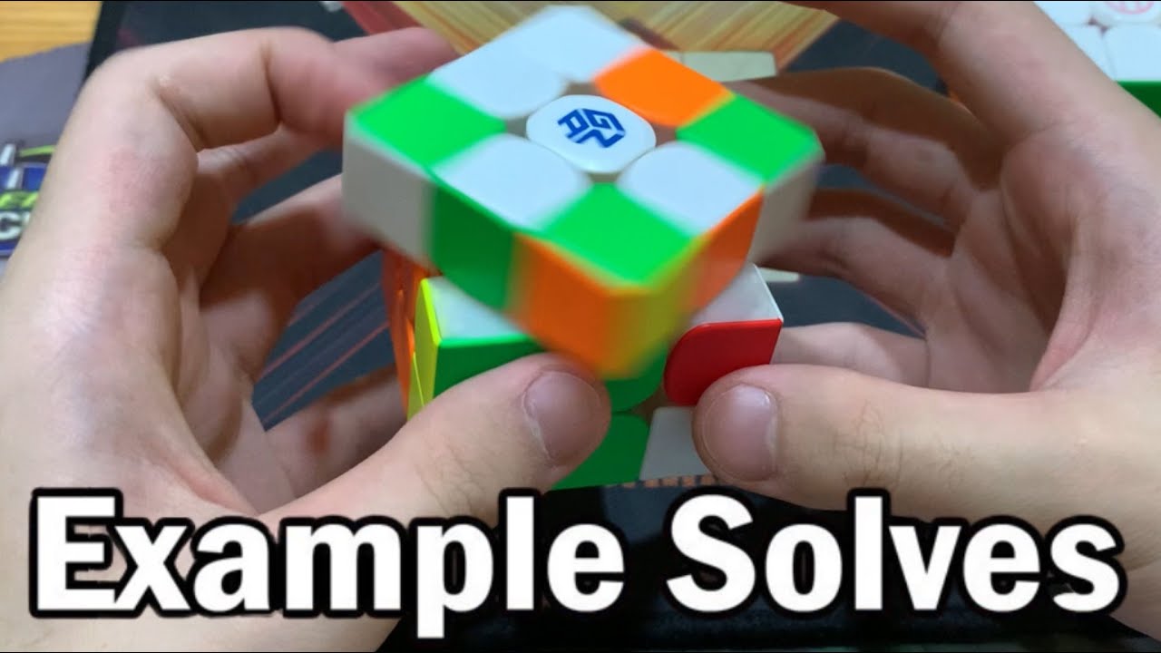 Advanced Rubik's Cube Example Solves Using Only JSS - YouTube